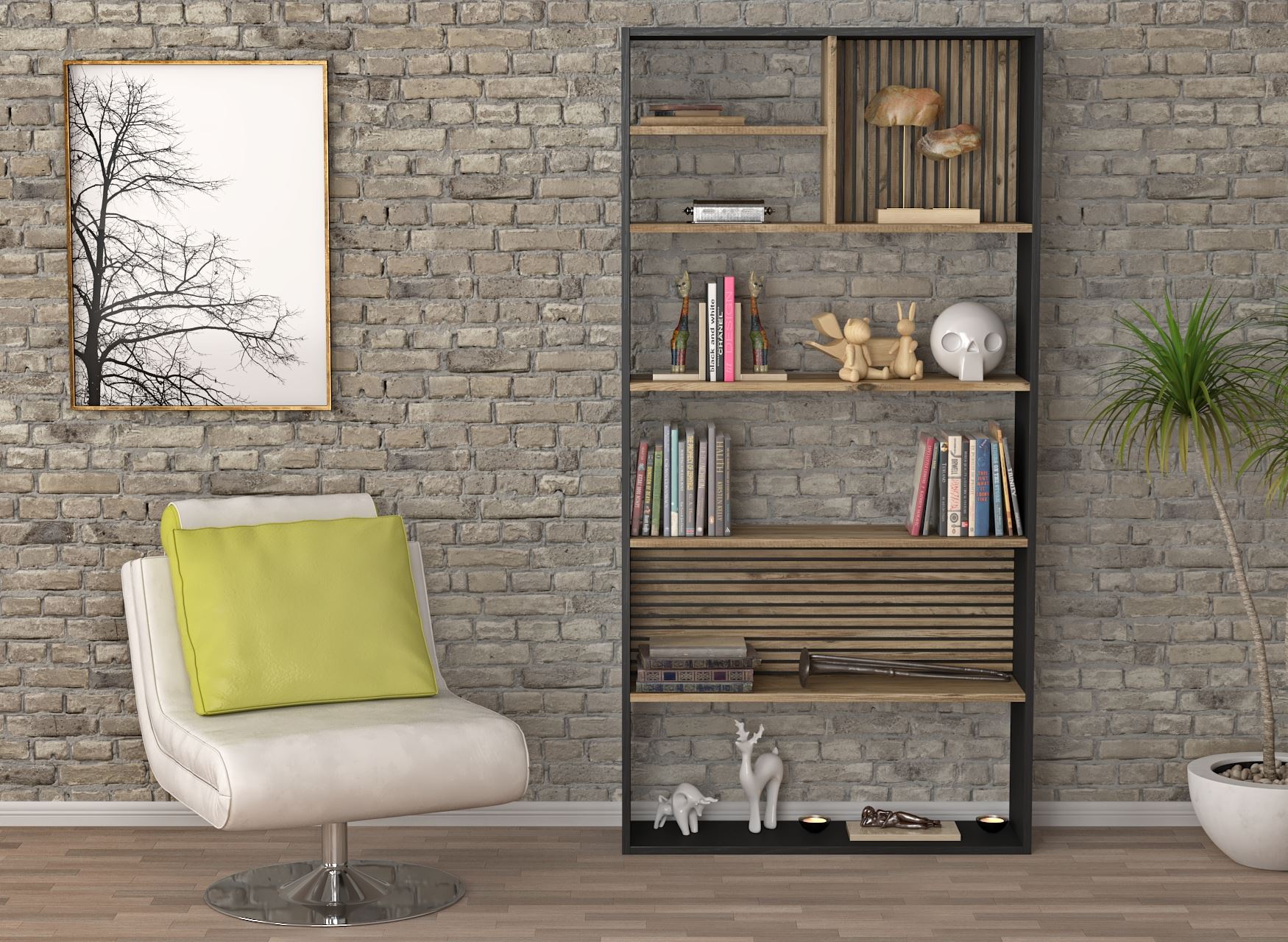 DAISY BOOKSHELF - WB/AP