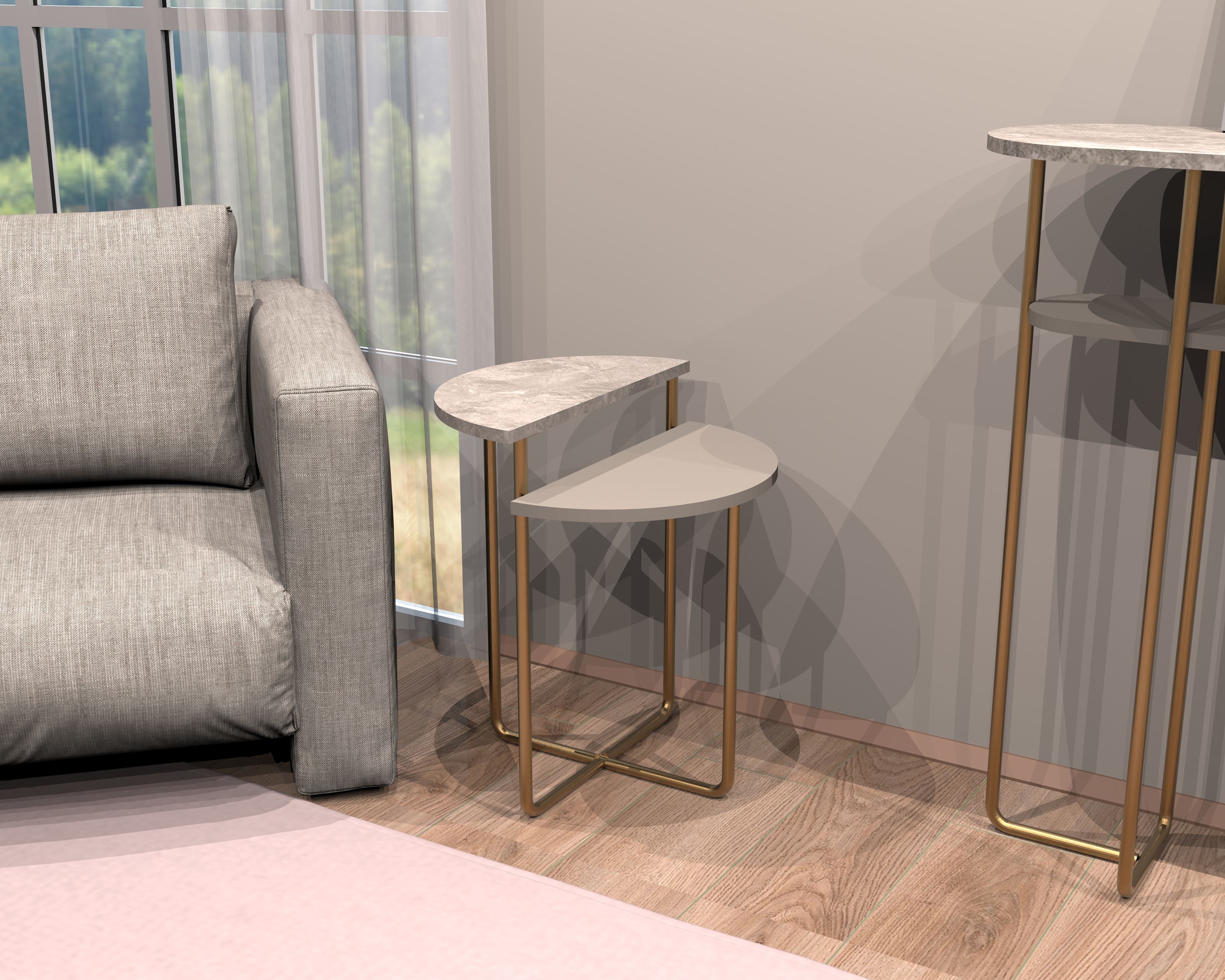 SANSA SIDE TABLE - BRM